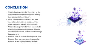 Altcoin Development Service | PPT