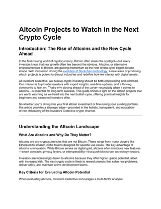 Altcoin Projects to Watch in the Next Crypto Cycle.docx