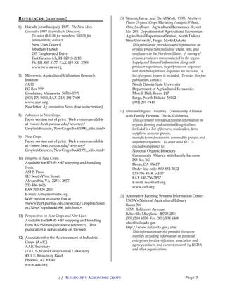 Alternative Agronomic Crops | PDF