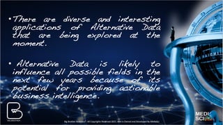 Why Alt Data Is So Important | PPT