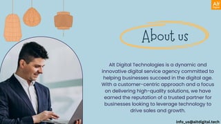 Alt digital technologies development services | PPT