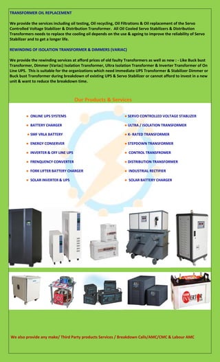 Altech services | PDF
