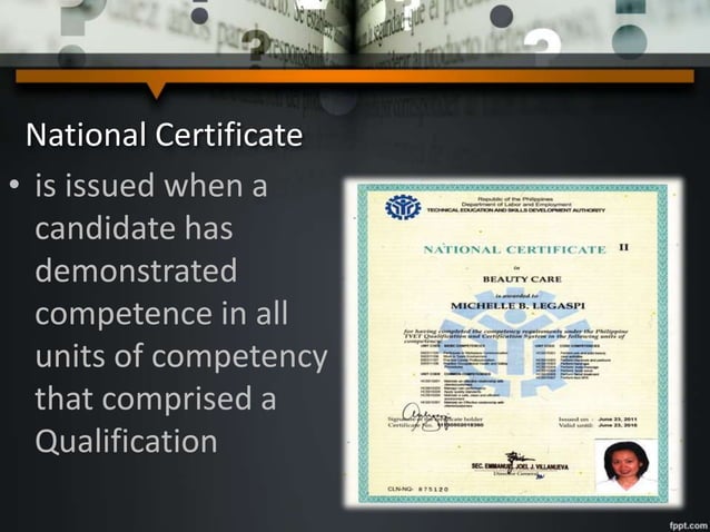 Alternative Education National Skills Standards and Certification | PPT