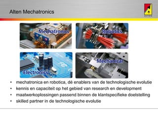 Alten Mechatronics Recruitment Presentatie 2.0 | PPT