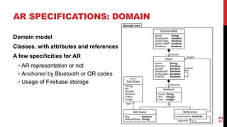 Model-driven engineering for AR | PPT