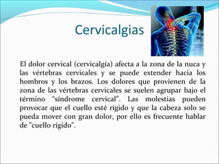 Alteraciones de la columna vertebral | PPT