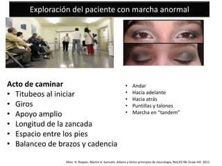 Alteraciones de la marcha | PPTX