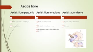 Matidez en la percusión abdominal normal y anormal | PPTX