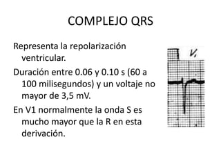 Alteraciones en el complejo qrs, segmento st | PPTX