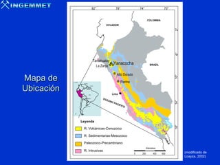 ALTERACIONES EPITERMALES DE ALTA SULFURACIÓN EN EL DISTRITO DE ...