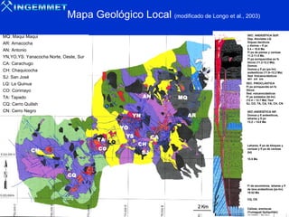 ALTERACIONES EPITERMALES DE ALTA SULFURACIÓN EN EL DISTRITO DE ...