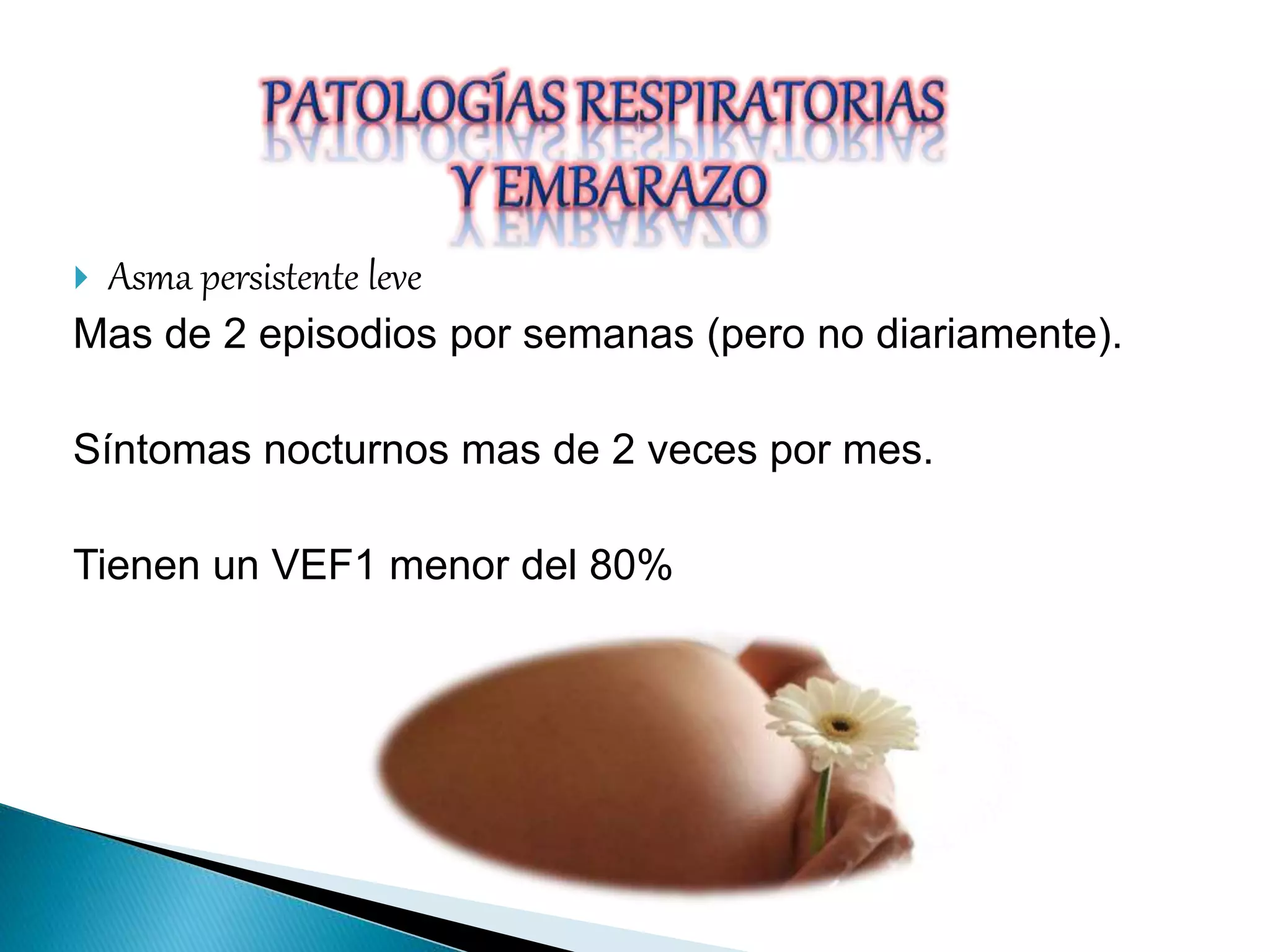 Alteraciones pulmonares en el embarazo | PPTX | Pregnancy ...