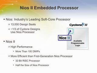 Cyclone II FPGA Overview | PPT