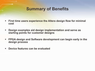 Cyclone II FPGA Overview | PPT
