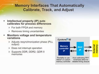 Cyclone III FPGA Overview Part2 | PPT