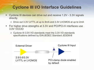 Cyclone III FPGA Overview Part2 | PPT