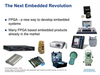 Benefits of Using FPGAs for Embedded Processing: Embedded World 2010 | PPT