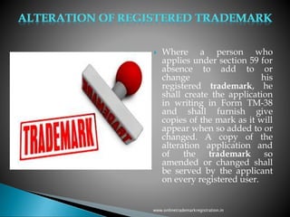 Alteration of address | PPT