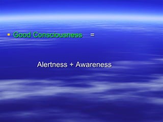 Alteration of consciousness2 | PPT