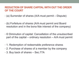 Alteration of share_capital | PPTX