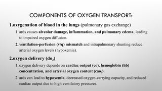 alteration of the oxygenation in oxygenation needs VII unit | PPT