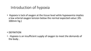 alteration in oxygenation hypoxia define | PPTX