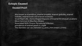 Alterations in tooth morphology | PPTX