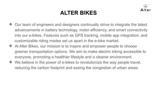 ALTER BIKES-BICYCLE CONVERSION KITS.pptx