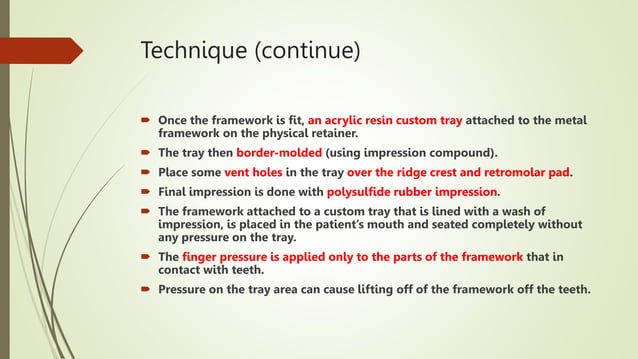 altered-cast.pptx | Dental Health | Diseases and Conditions