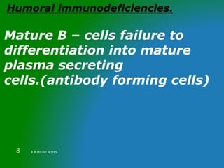 ALTERED ANTIGENS AND IMMUNODEFICIENCIES. | PPT