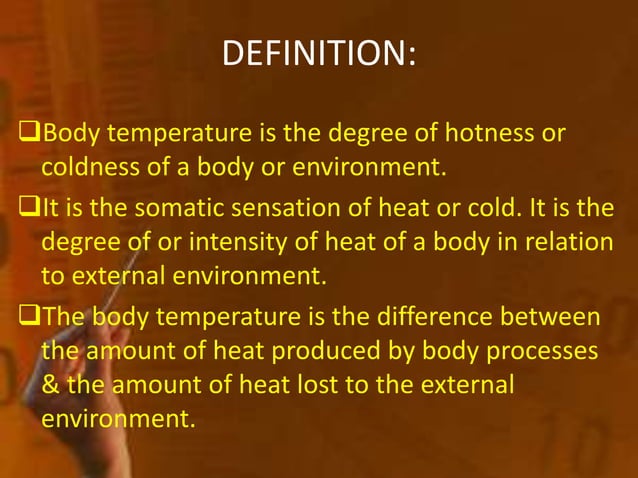 Altered body temperature | PPTX