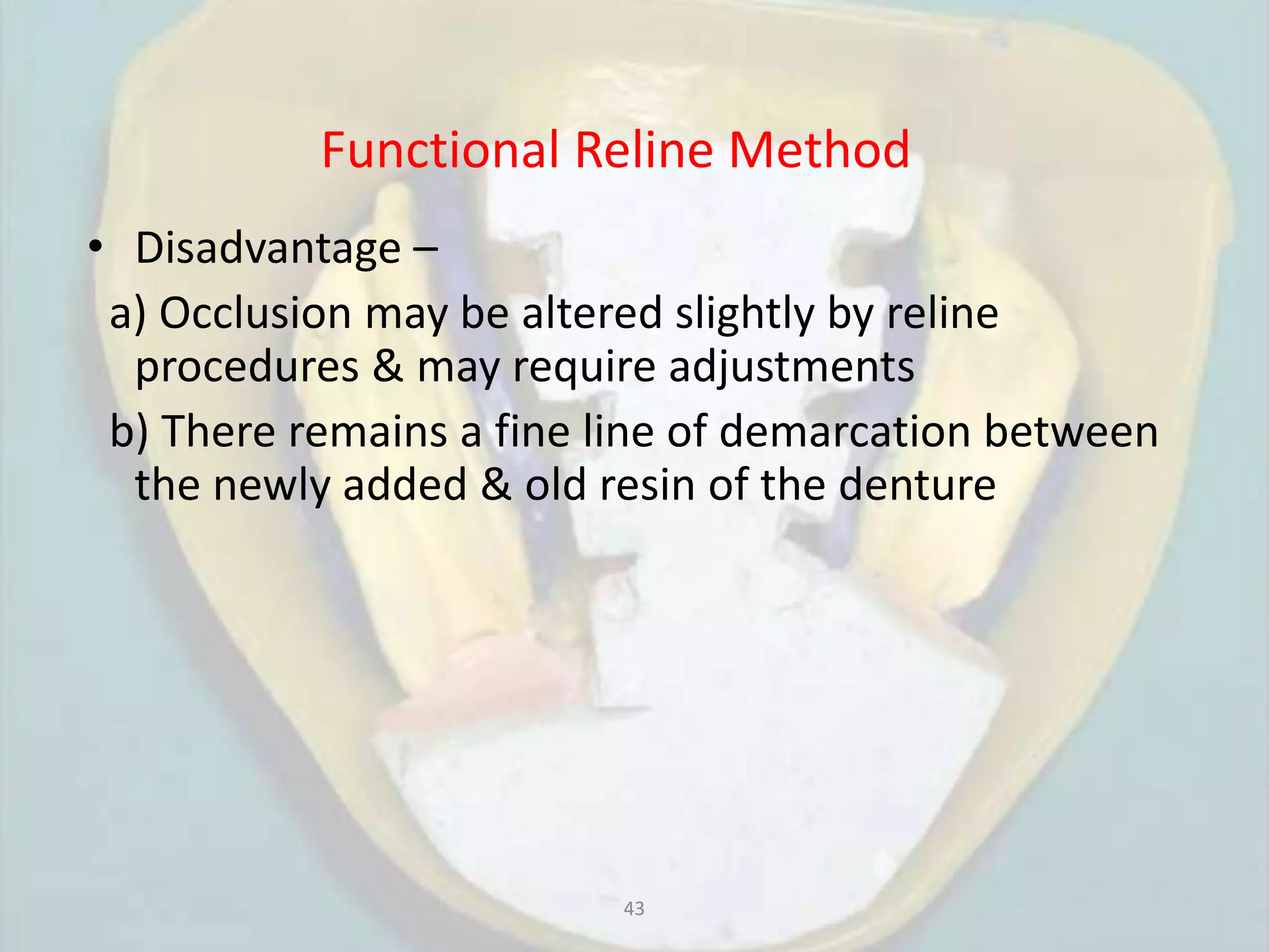 Altered casts technique | PPTX