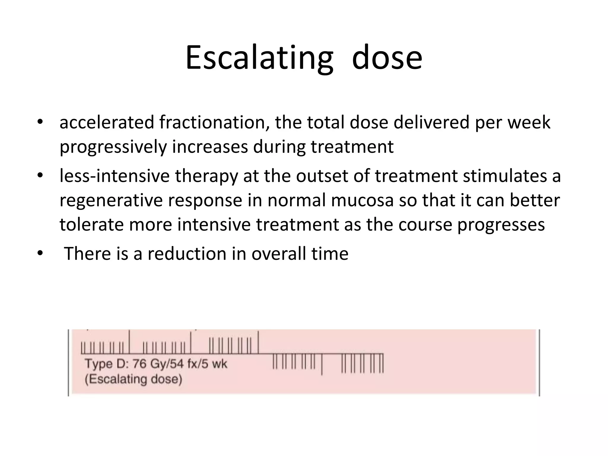 Altered fractionation schedules in radiation oncology | PPTX