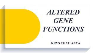 Altered gene abnormalities | PPTX | Infertility | Reproductive Health