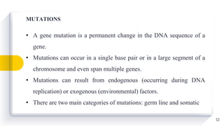 Altered gene abnormalities | PPTX