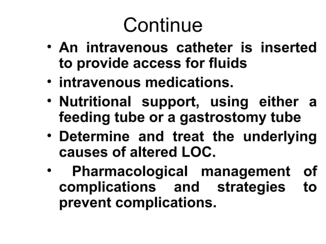 Altered level of consciousness | PPT