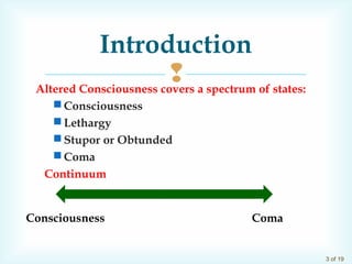 Altered Level of Consciousness | PPT