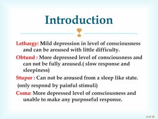 Altered Level of Consciousness | PPT
