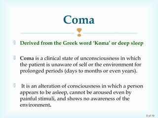 Altered Level of Consciousness | PPT