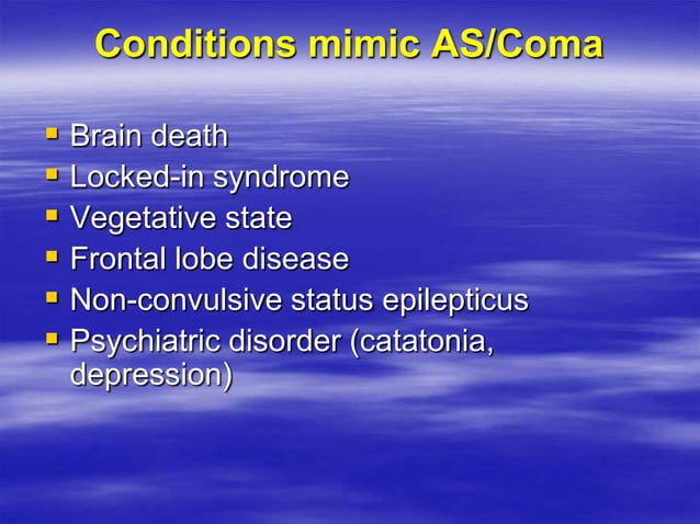 Altered sensorium | PPTX