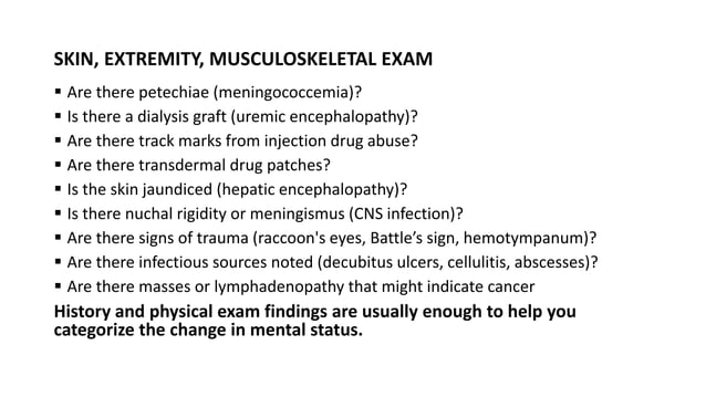 ALTERED SENSORIUM PPT.pptx | Brain and Nervous System Disorders ...