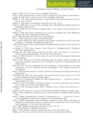 Altered States An Essay On Communication And Movement | PDF