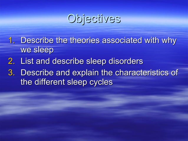 Altered states of consciousness | PPT