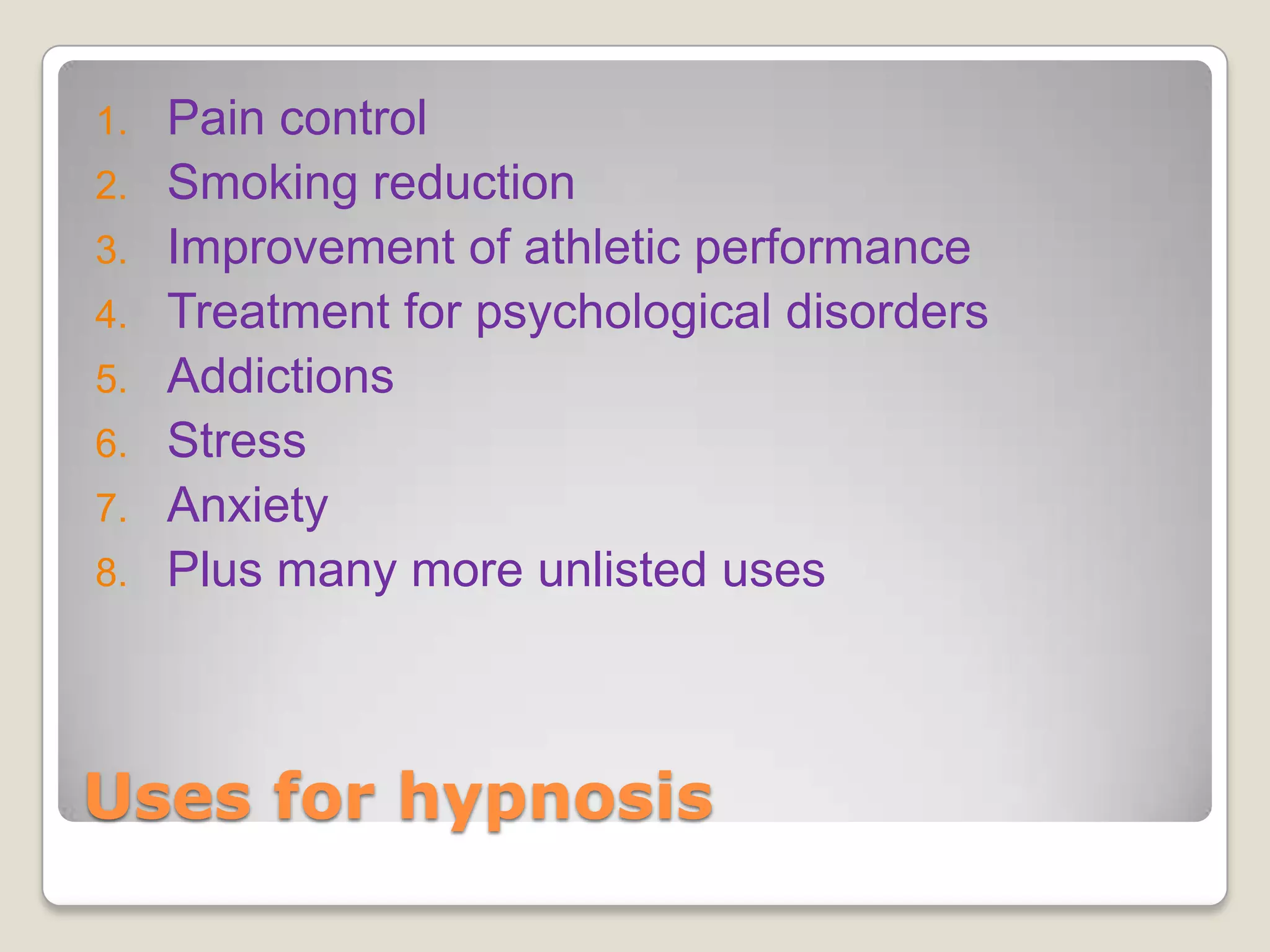 Altered states of consciousness | PPT