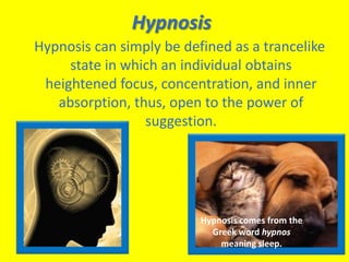 Altered states of consciousness | PPTX | Sleep Disorders | Diseases and ...