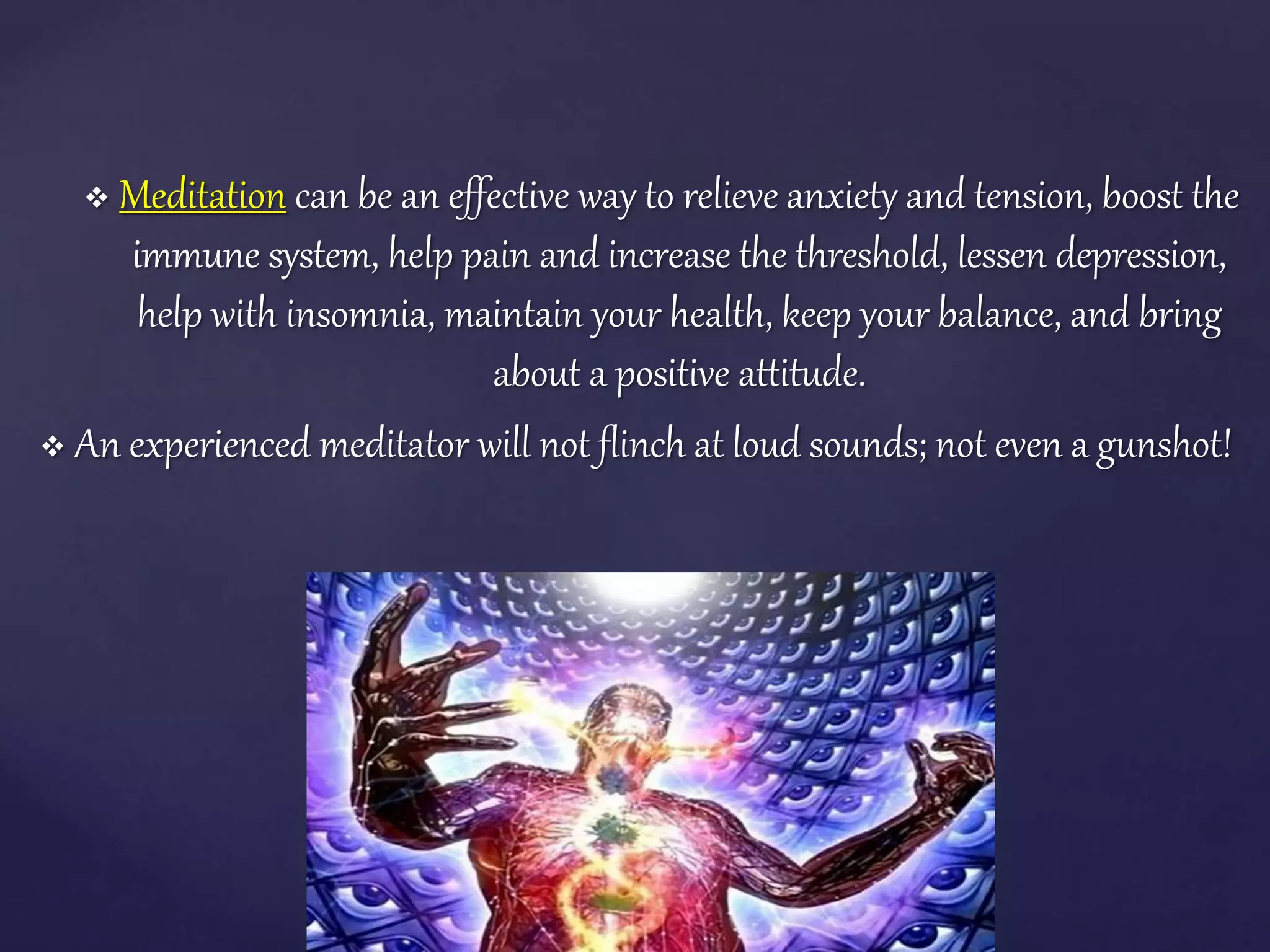 Altered States of Consciousness-Meditation | PPTX