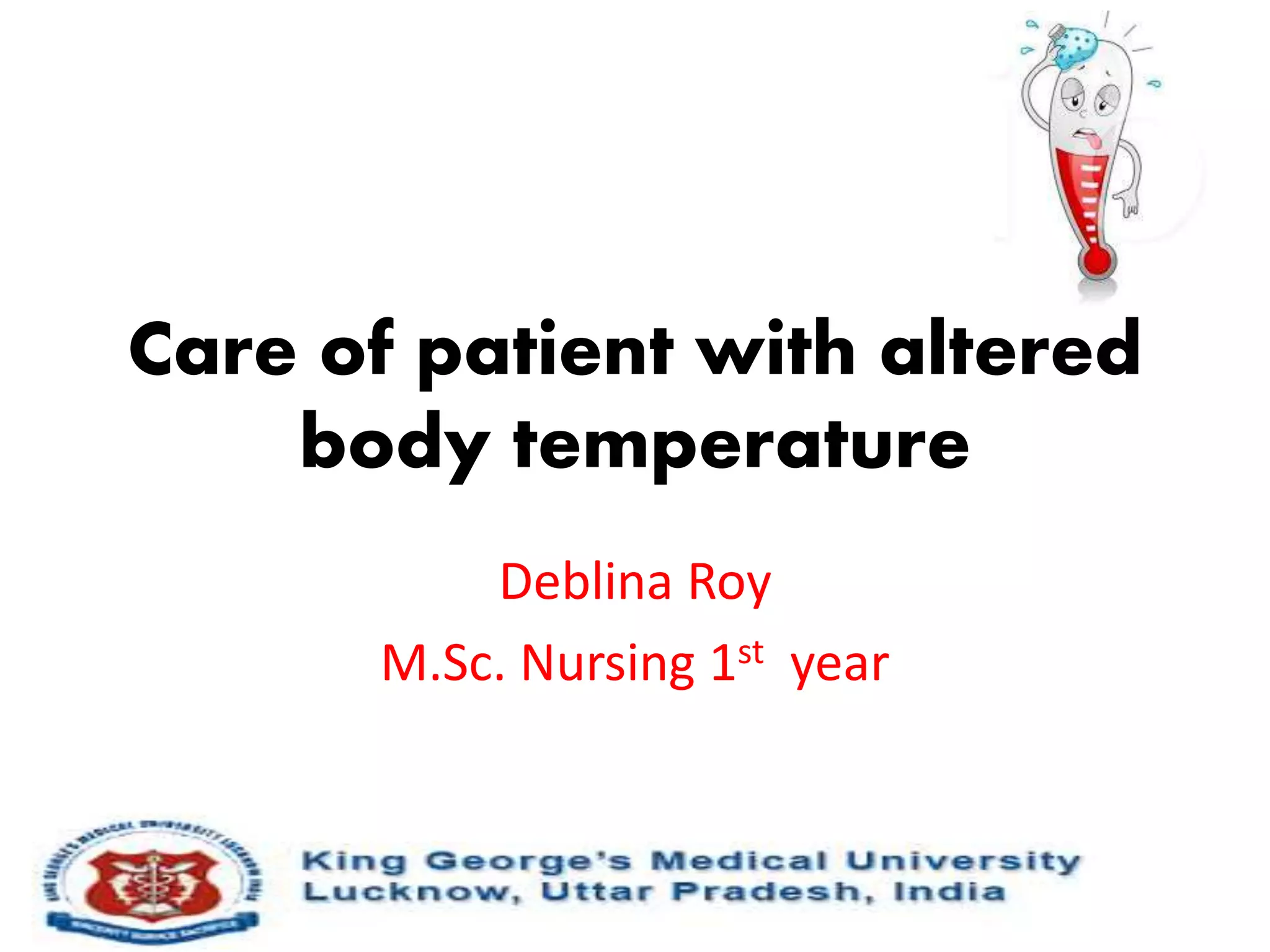 Altered temperature | PPTX