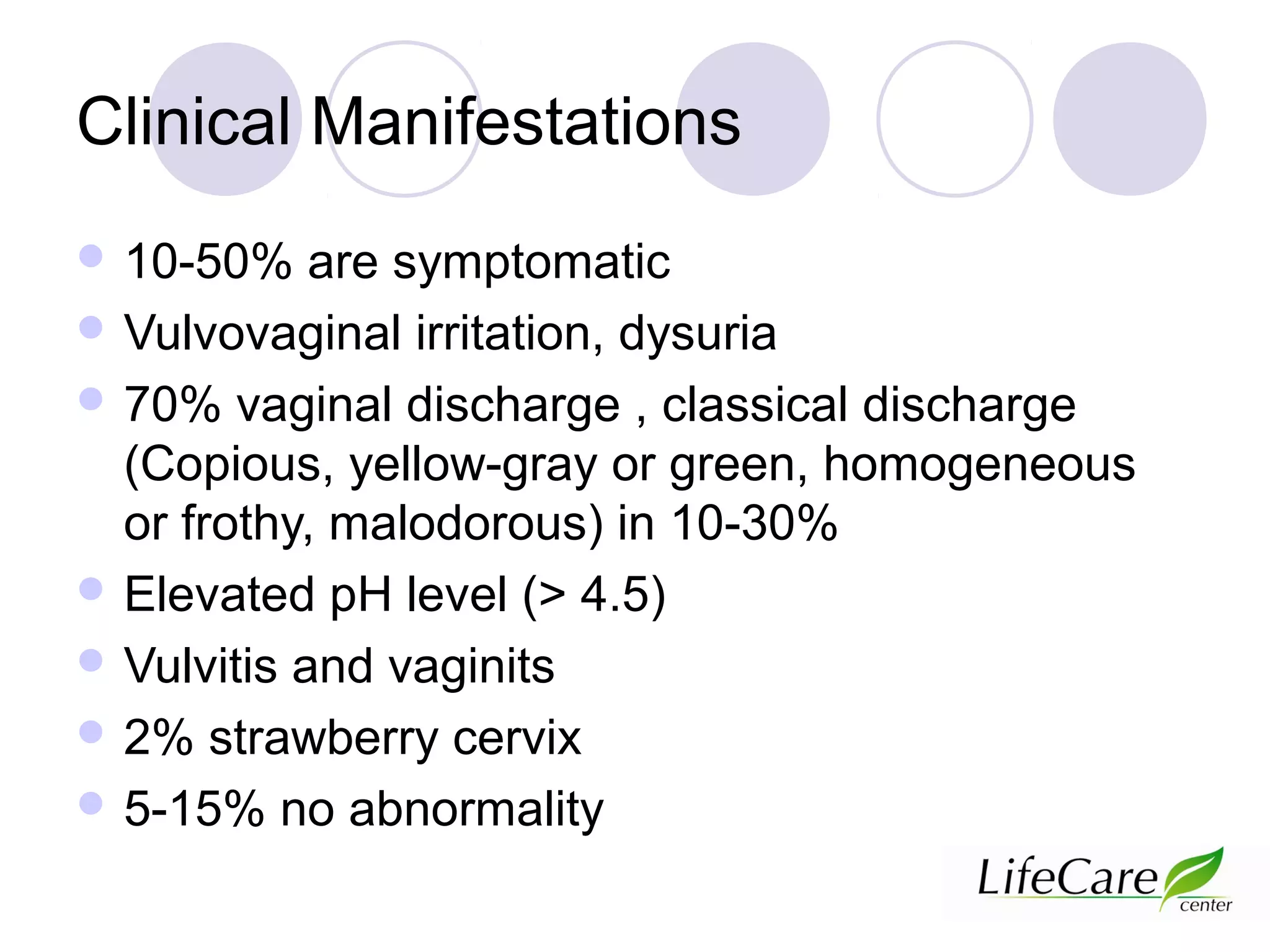 Altered vaginal discharge Dr. Sharda jain , Dr. Jyoti Bhaskar Lifecare ...