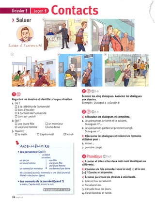 Alter Ego + A1 Dossier 1 | PDF