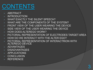 AlterEgo Device PPT | PPT
